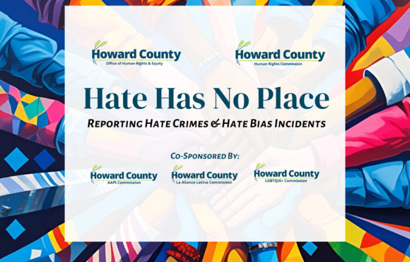 Hate Has No Place Reporting Hate Crimes Hate Bias Incidents Howard